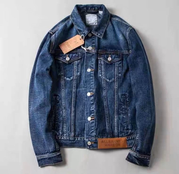 Very Cool Indigo Blue Stylo Denim Jacket Streetwear | Grailed