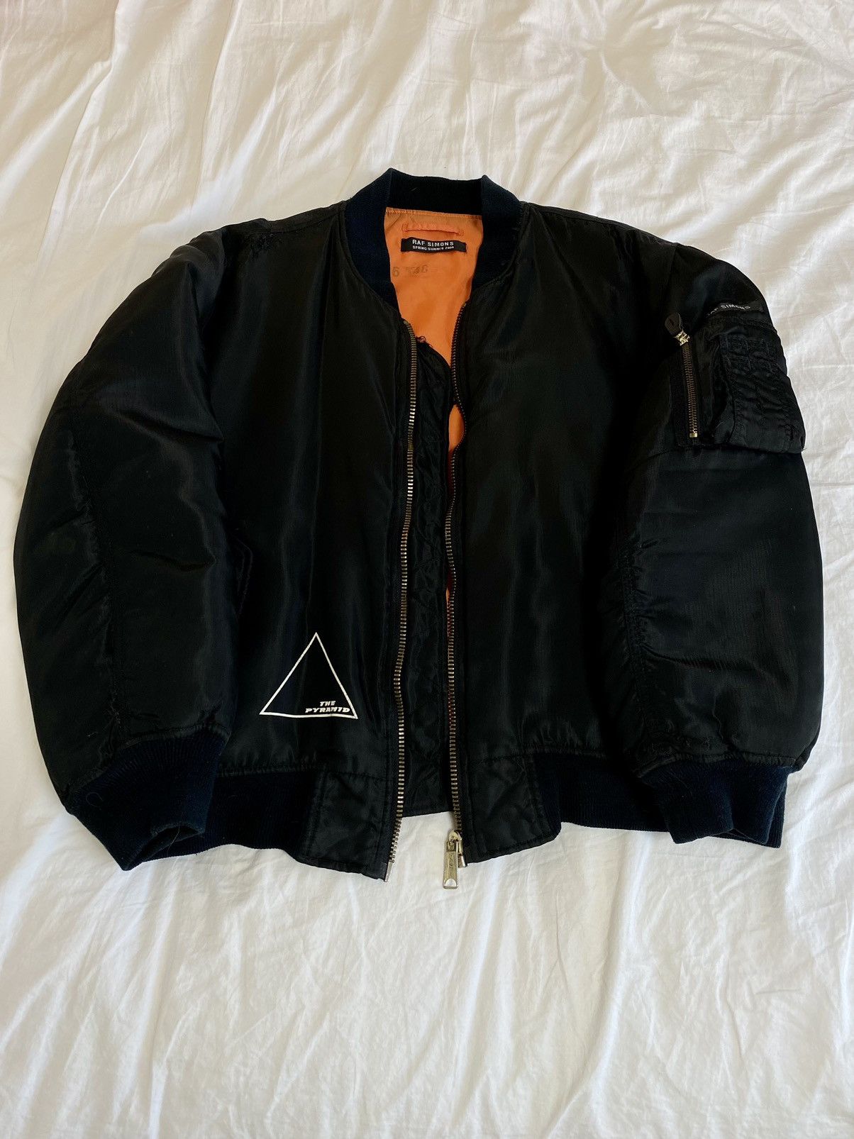 Raf Simons Raf simons SS2000 archival pyramid bomber | Grailed