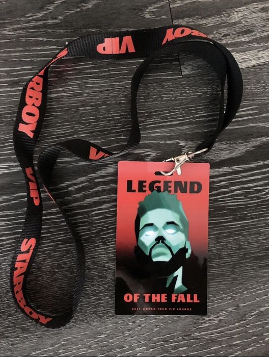 The Weeknd The Weeknd 2017 Starboy World Tour VIP Bag (No Lanyard ...
