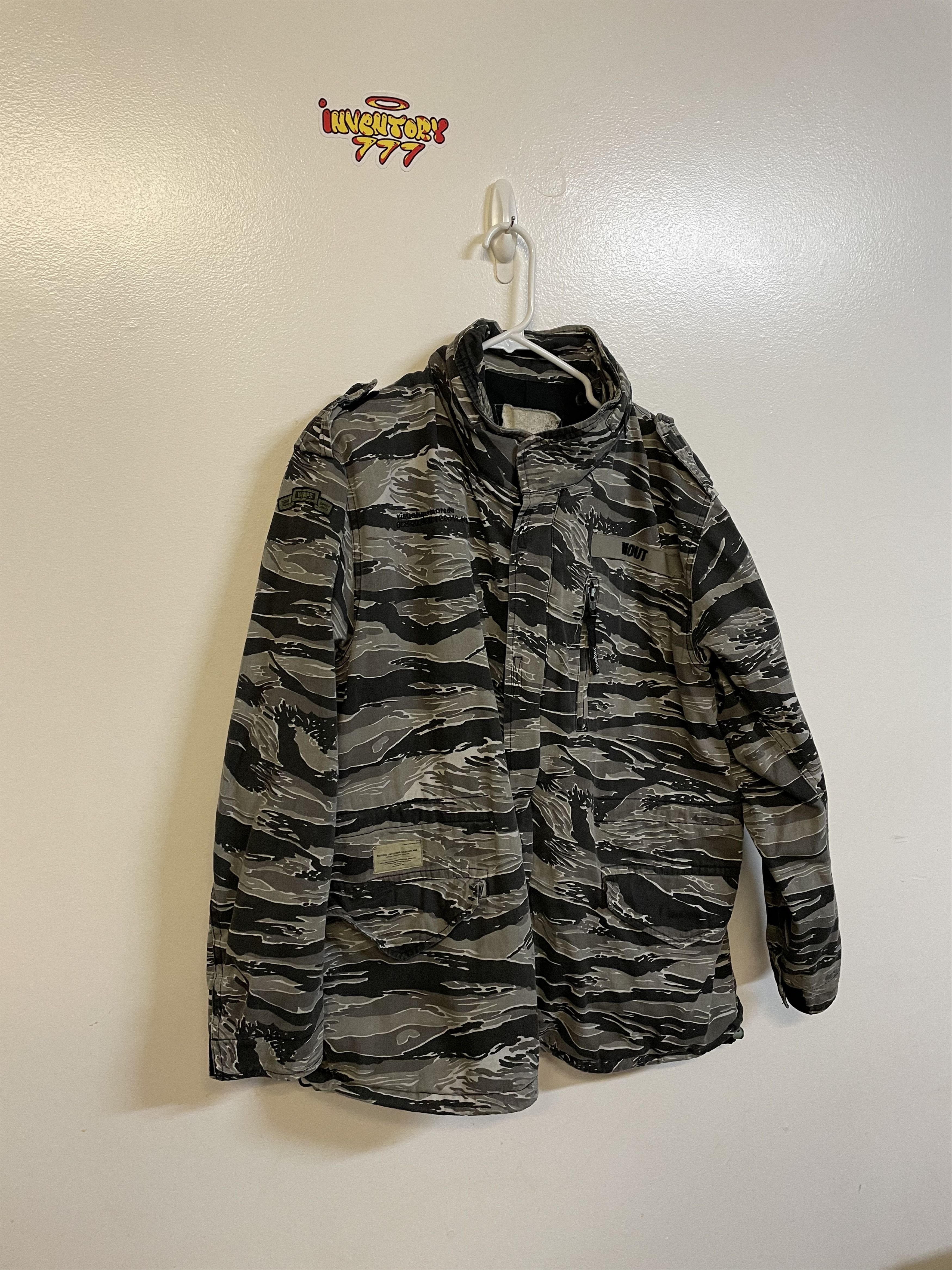 Wtaps WTAPS M65 Snow Camo Jacket | Grailed