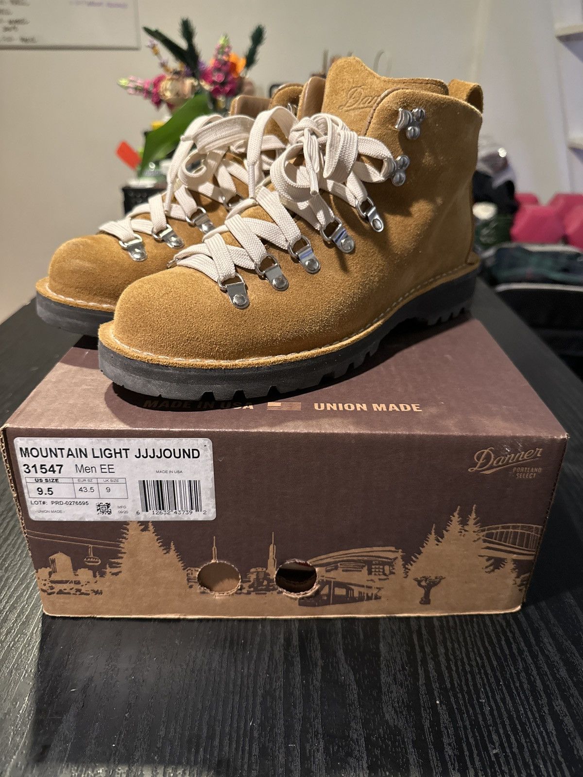 Danner × JJJJound Jjjjound X Danner Mountain Light Boots | Grailed