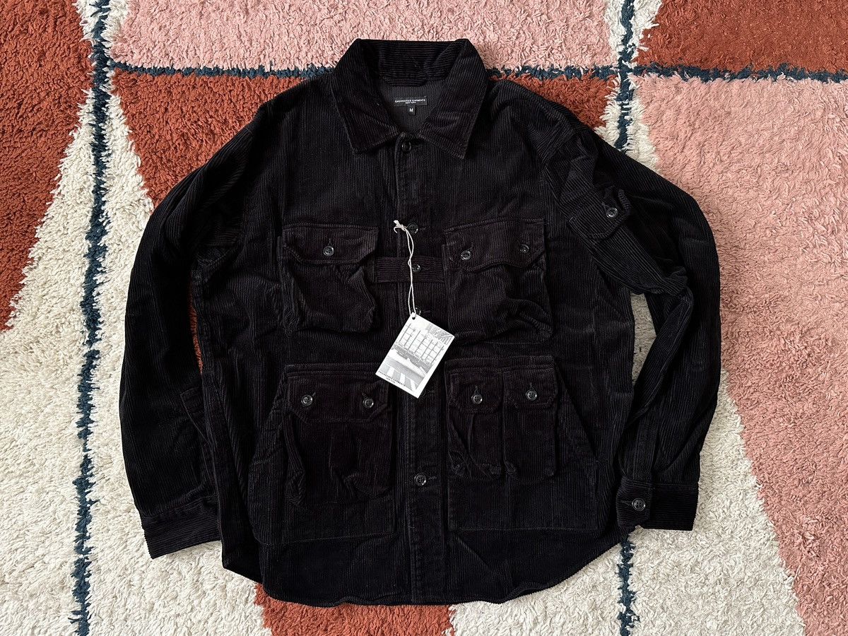 Engineered Garments Explorer Shirt Jacket Black Corduroy - New With ...