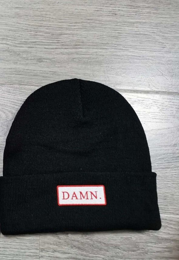Custom × Streetwear × Vintage Kendrick Lamar Damn Beanie | Grailed