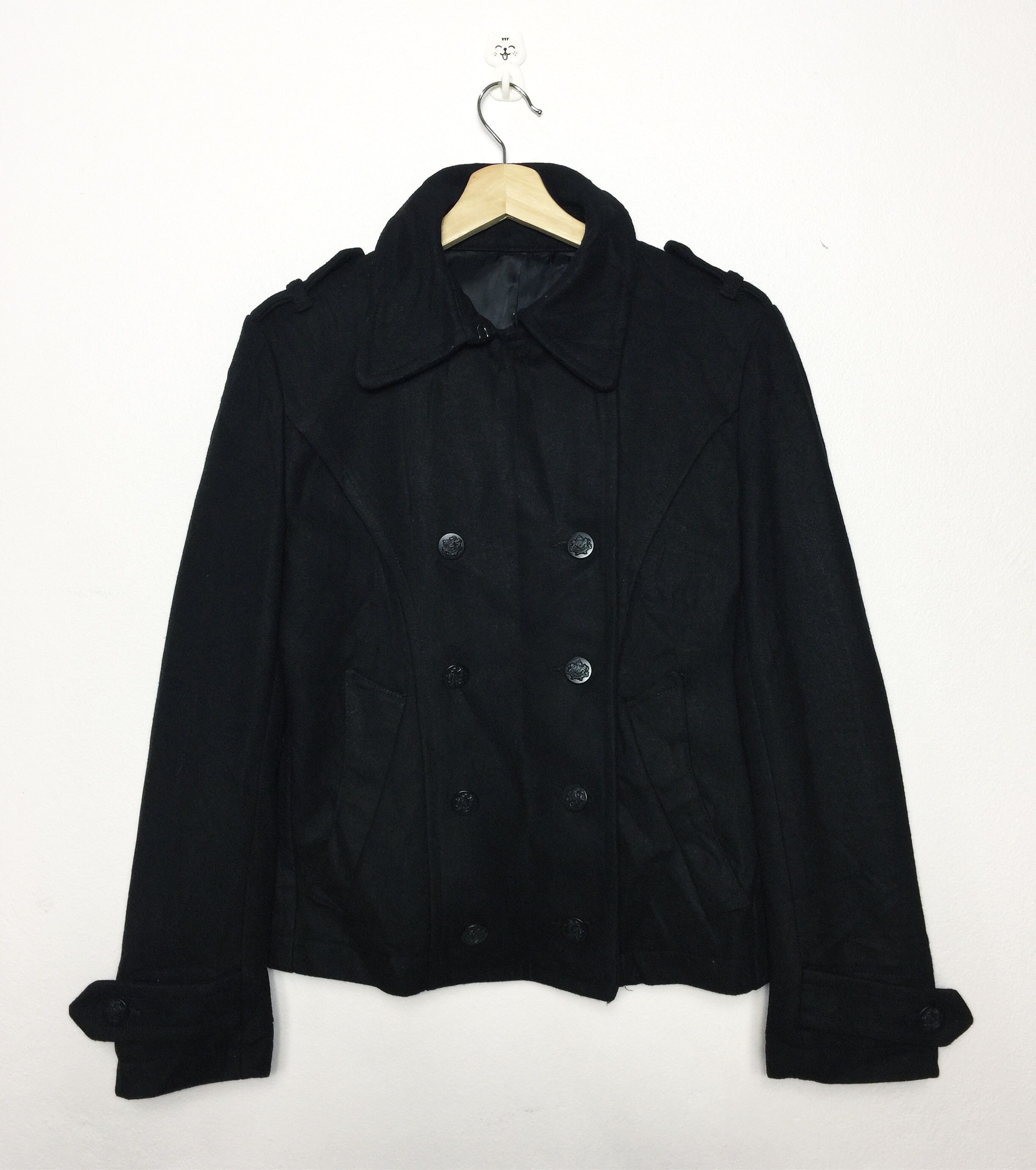 Japanese Brand Rare PPFM Wool Jacket Nice Design Made in Japan ...
