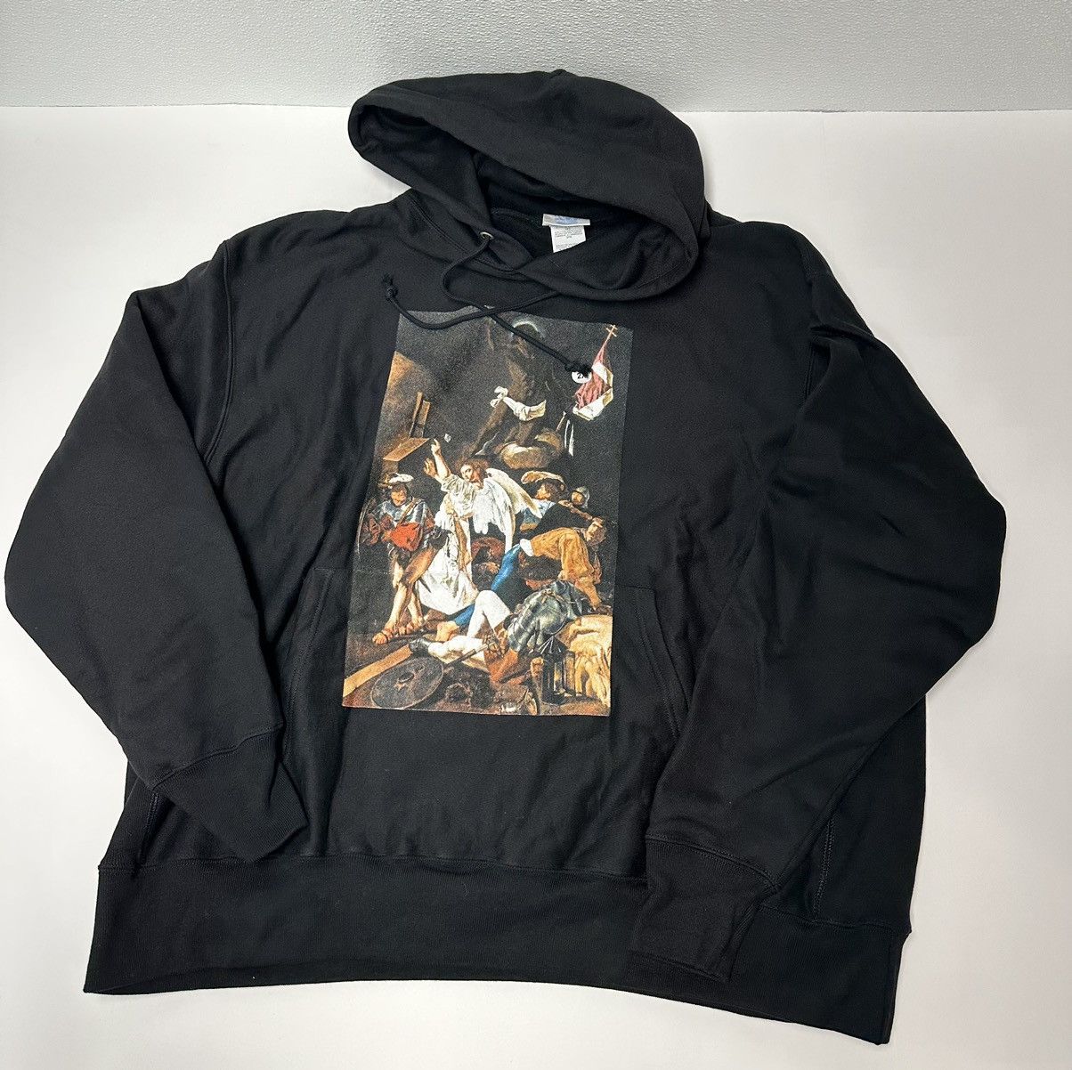 Pyrex Vision Pyrex Tears 45 Caravaggio Hoodie | Grailed