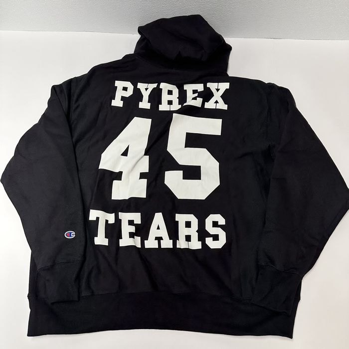 Pyrex Vision Pyrex Tears 45 Caravaggio Hoodie | Grailed