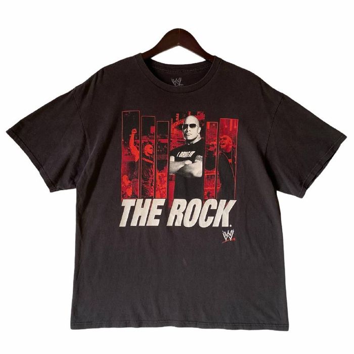 Vintage 🔥The Rock WWE Wrestling tee Shirt | Grailed