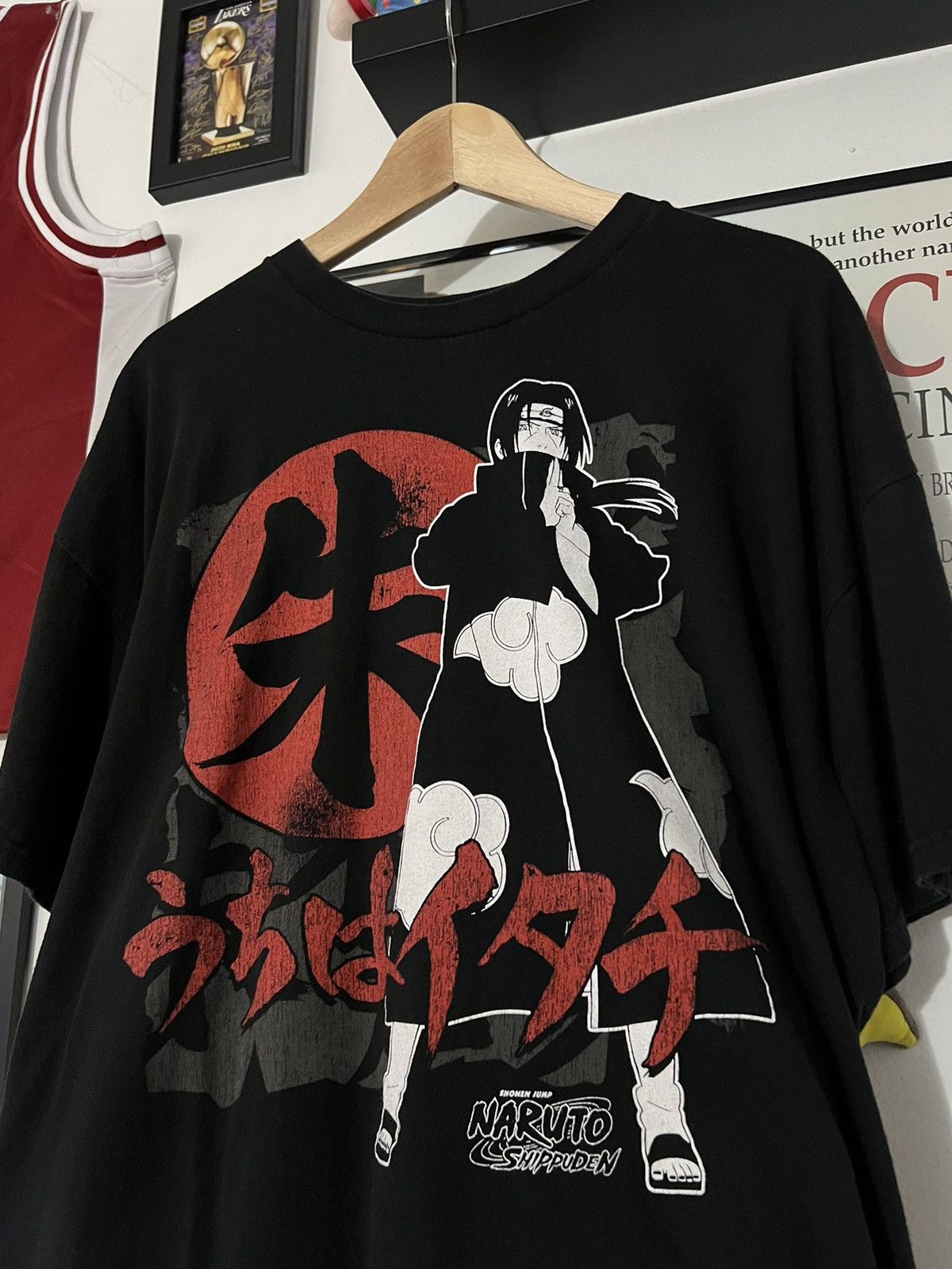 Anime × Streetwear × Vintage Vintage Rare Naruto x Itachi Uchiha Anima ...