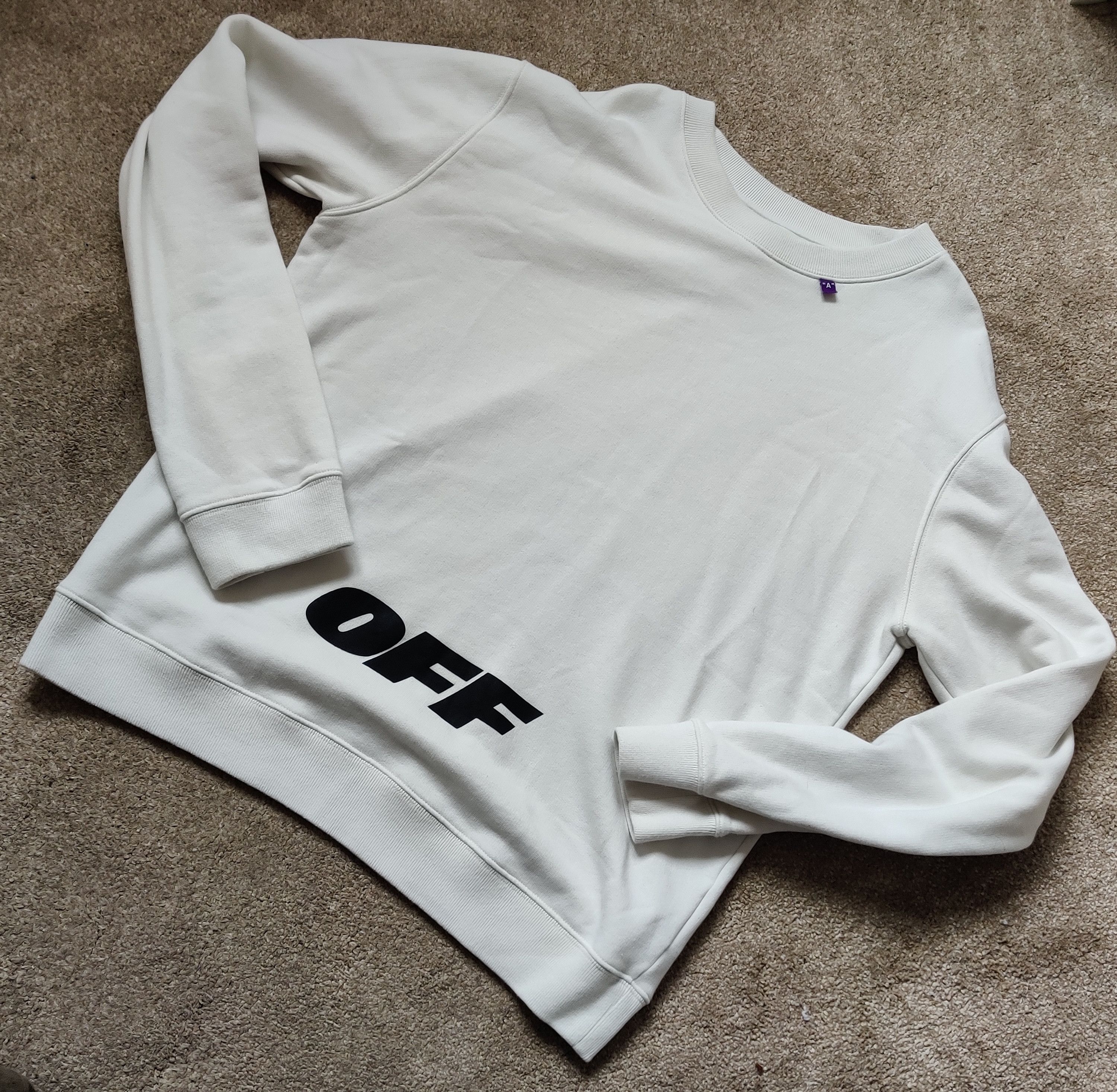 Off-White Wing Off Sweatshirt | Grailed