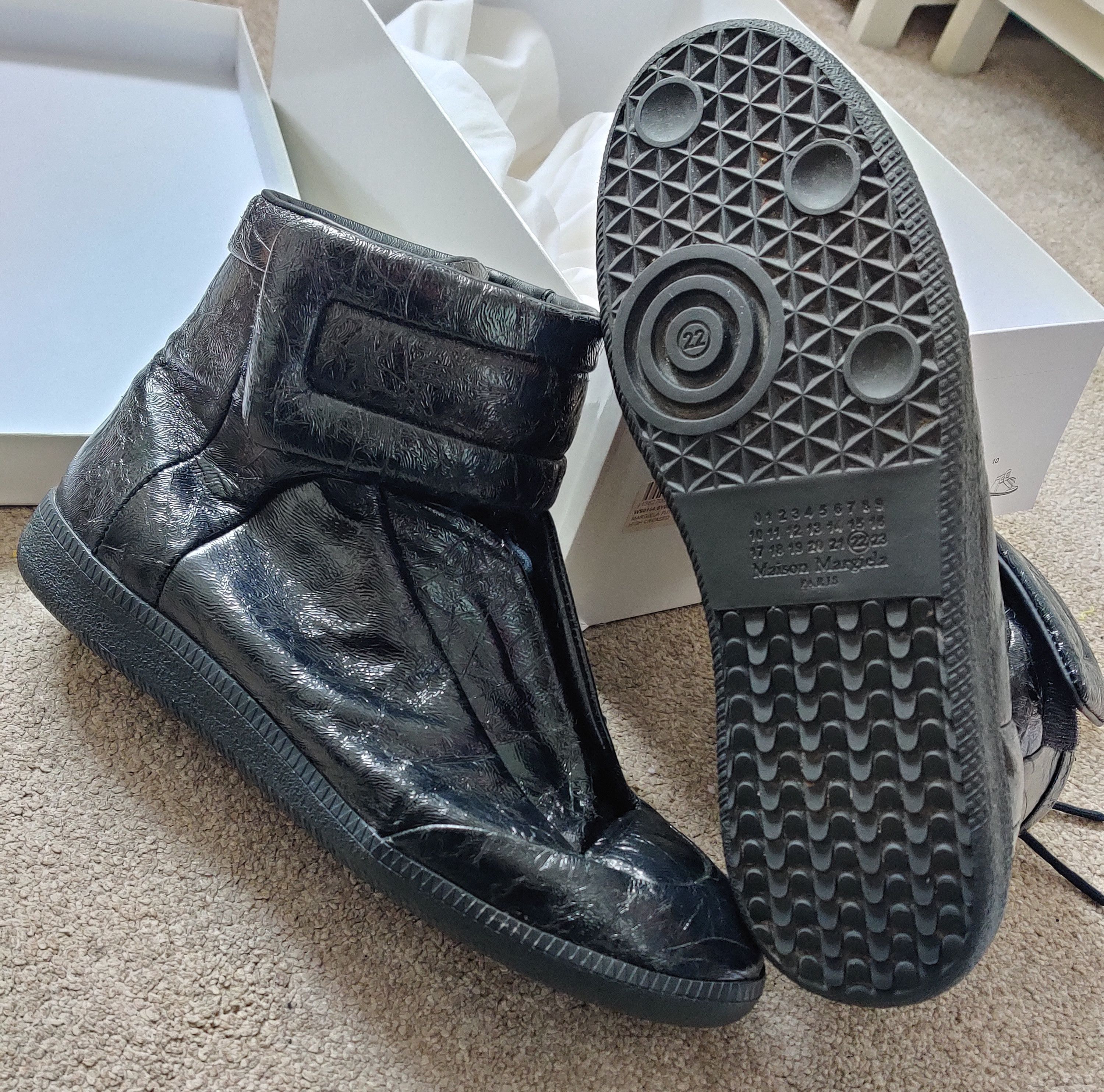 Maison Margiela Margiela Future High Creased | Grailed
