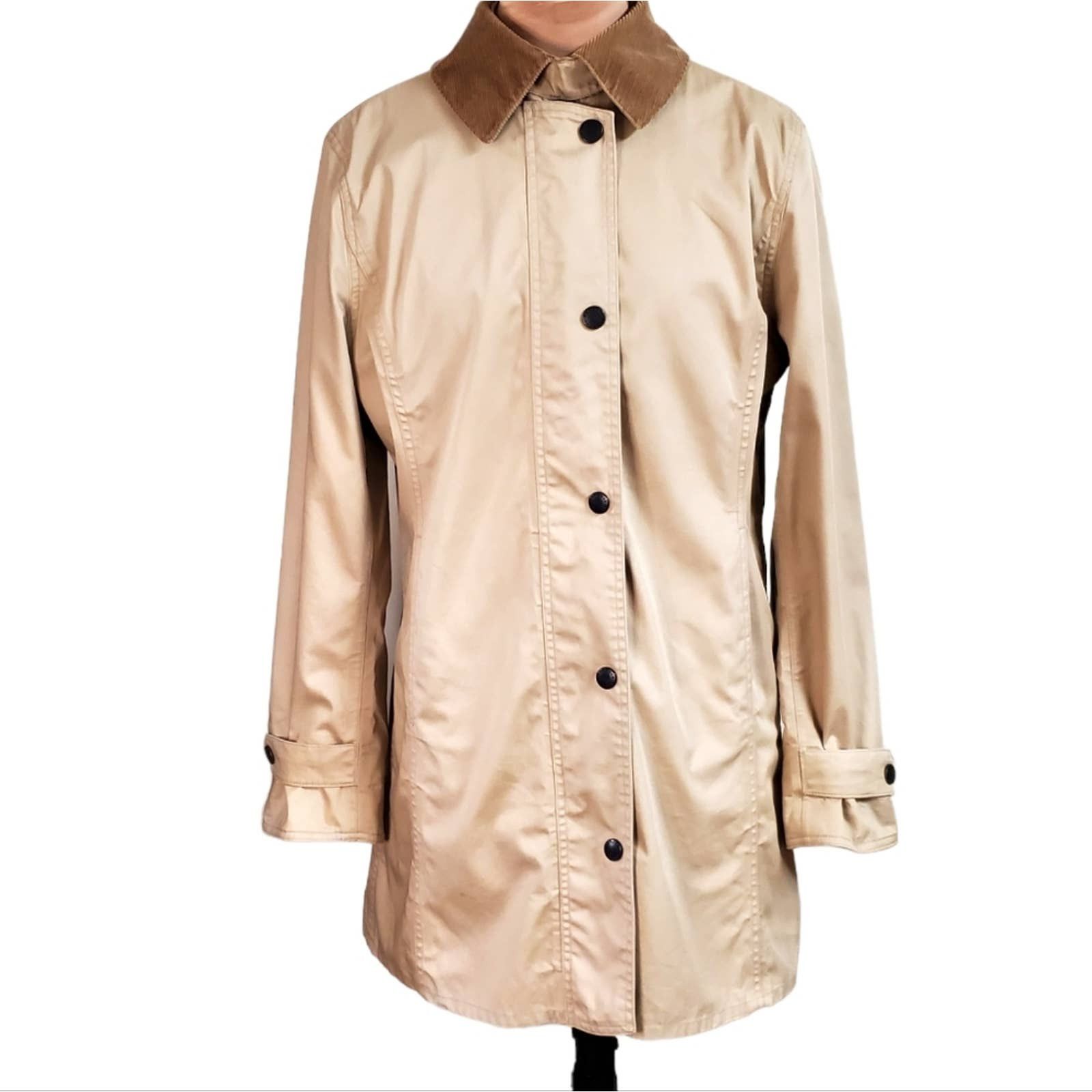 Barbour Barbour Lightweight Newmarket Jacket Waterproof Beige 10 | Grailed