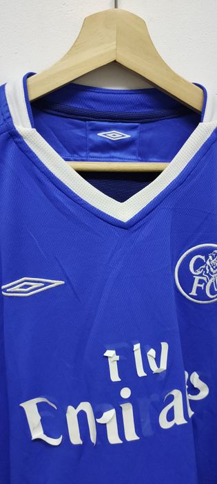 Umbro Chelsea jersey fly Emirates umbro spellbound logo vintage | Grailed