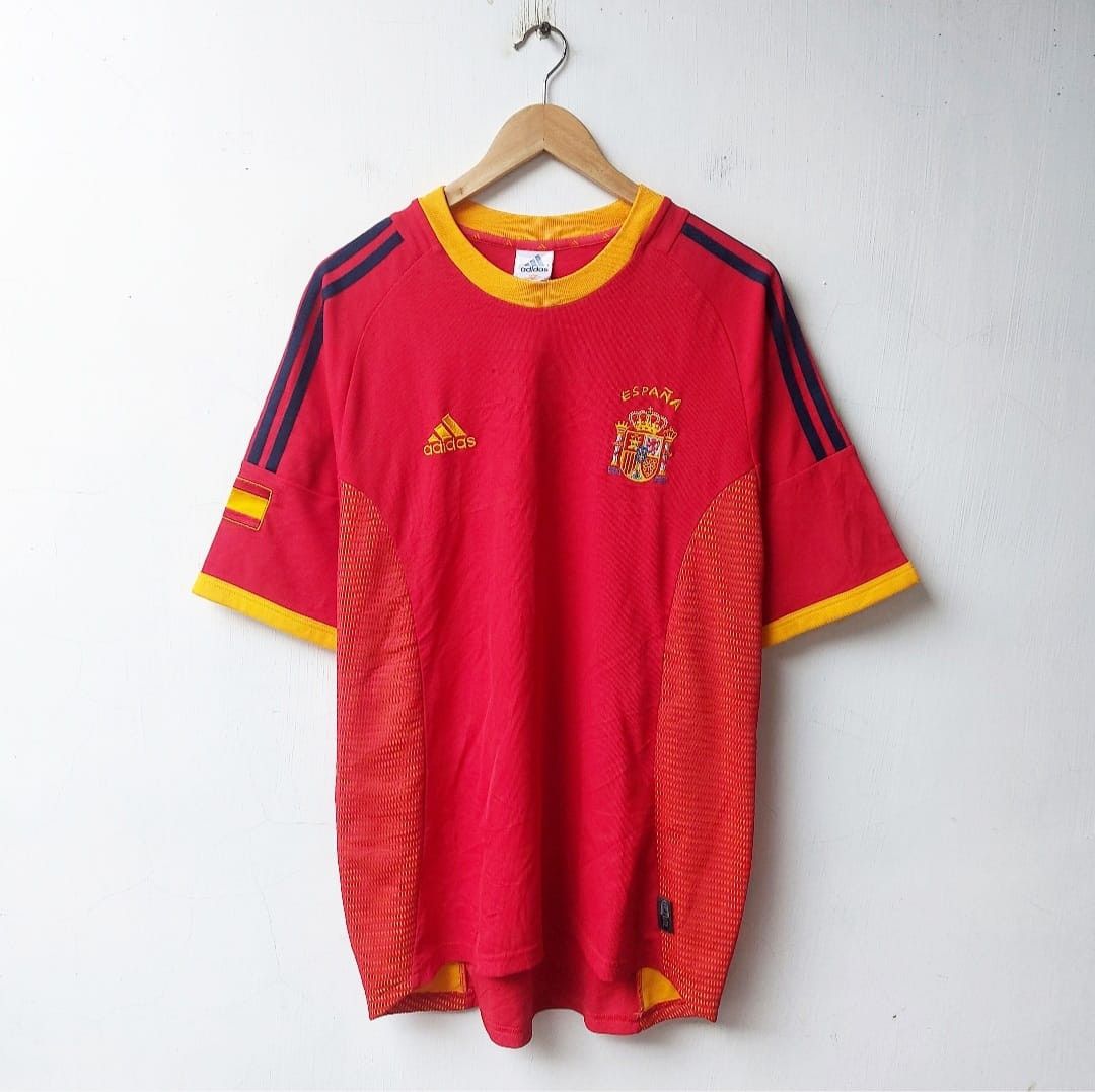Soccer Jersey 2002/03 Adidas Spain World Cup Home Jersey | Grailed