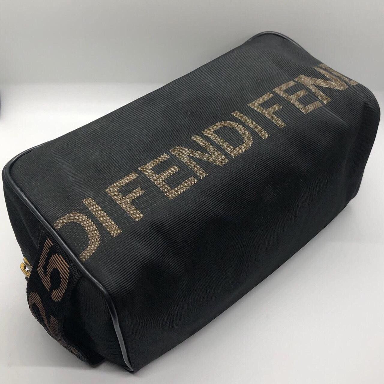 Fendi Vintage Fendi Logo Cosmetic Pouch | Grailed