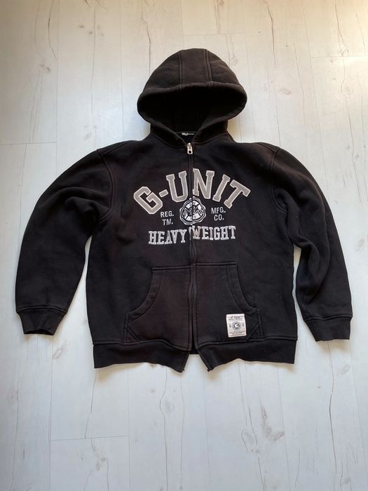 G Unit G-Unit Heavy Weight Vtg 2000s Y2K Zip Hoodie Rare Sz M | Grailed