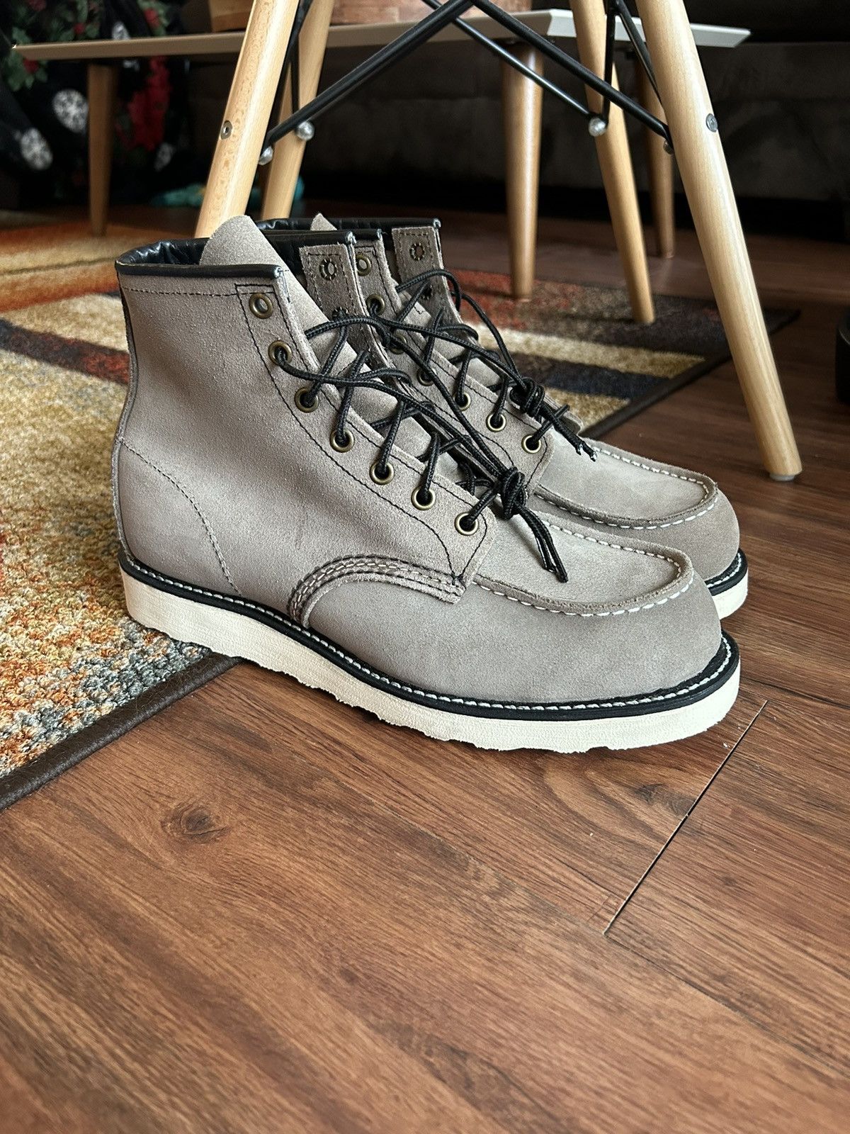 Red Wing RED WING SHOES 8863 6'' CLASSIC MOC TOE SLATE MULESKINNER ...