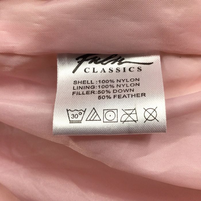 Fubu FUBU classic long pink down puffer jacket 50/50 down feather | Grailed