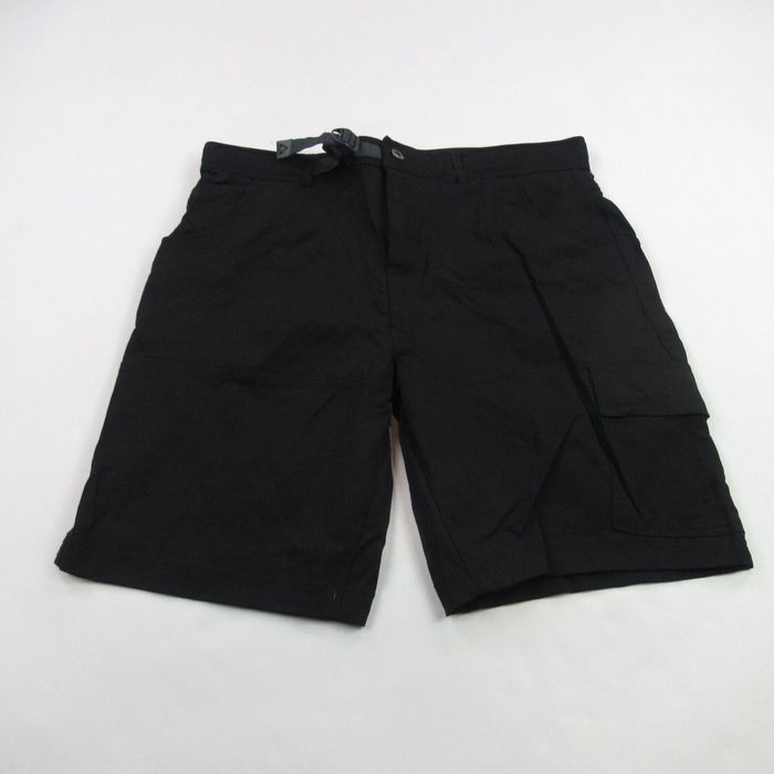 Vintage Gerry Shorts Mens 36 Cargo Pockets Button Outdoor Black Stretch ...