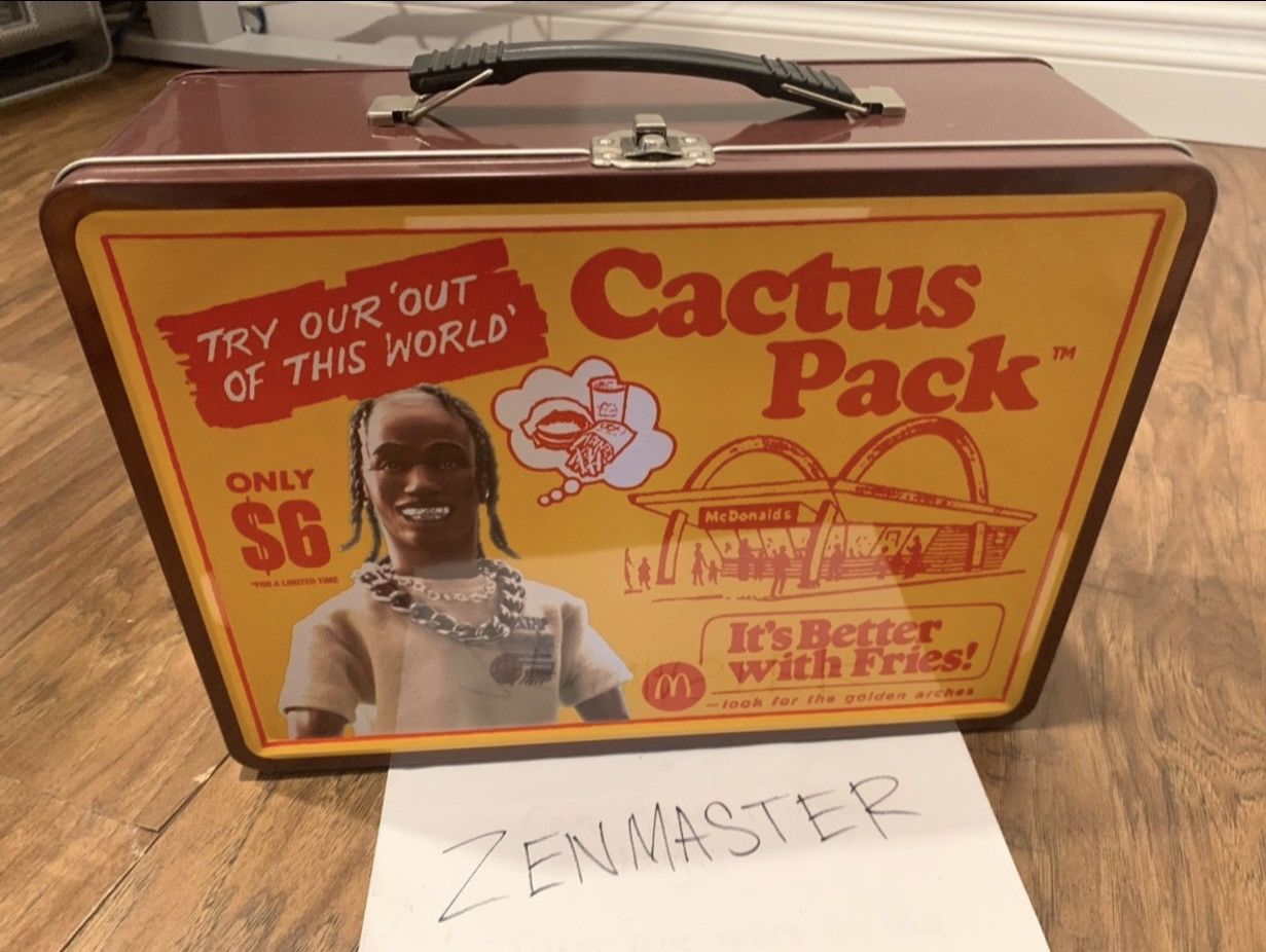 Travis Scott Brand New Travis Scott x McDonald’s Lunch Box | Grailed