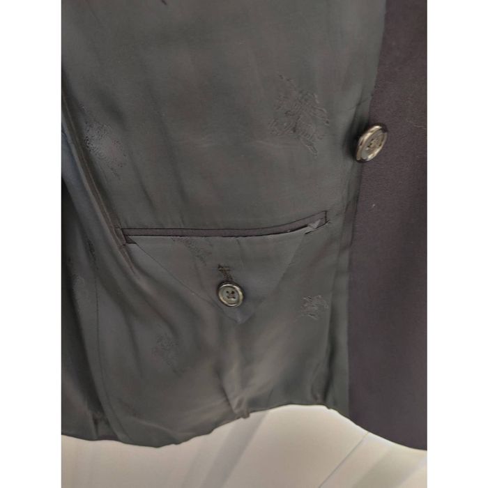 Burberry Vtg Burberrys Double Breast Blazer Gold Button Sport Jacket ...