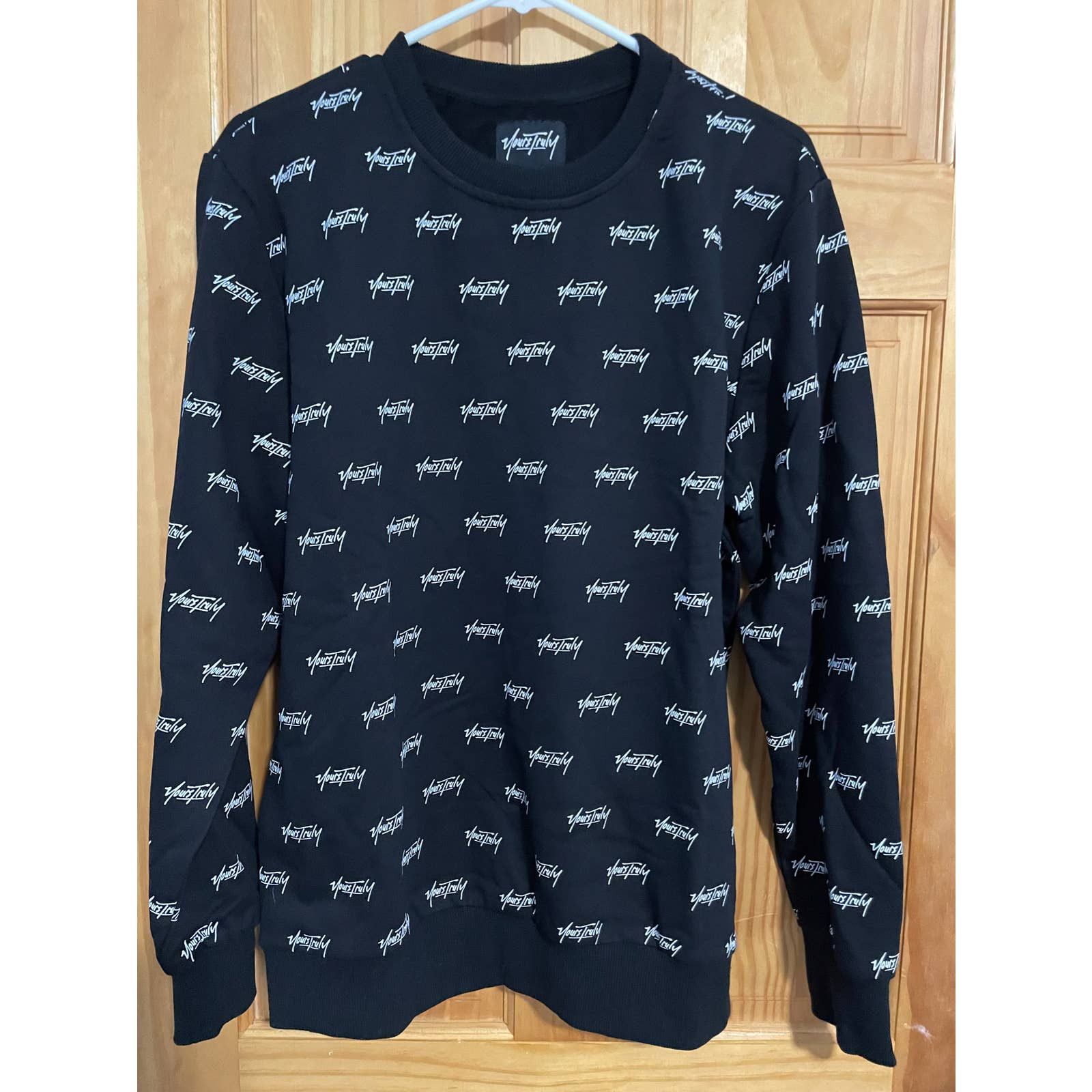 Other Yours Truly Clothing by Phora Original All over logo crew | Grailed