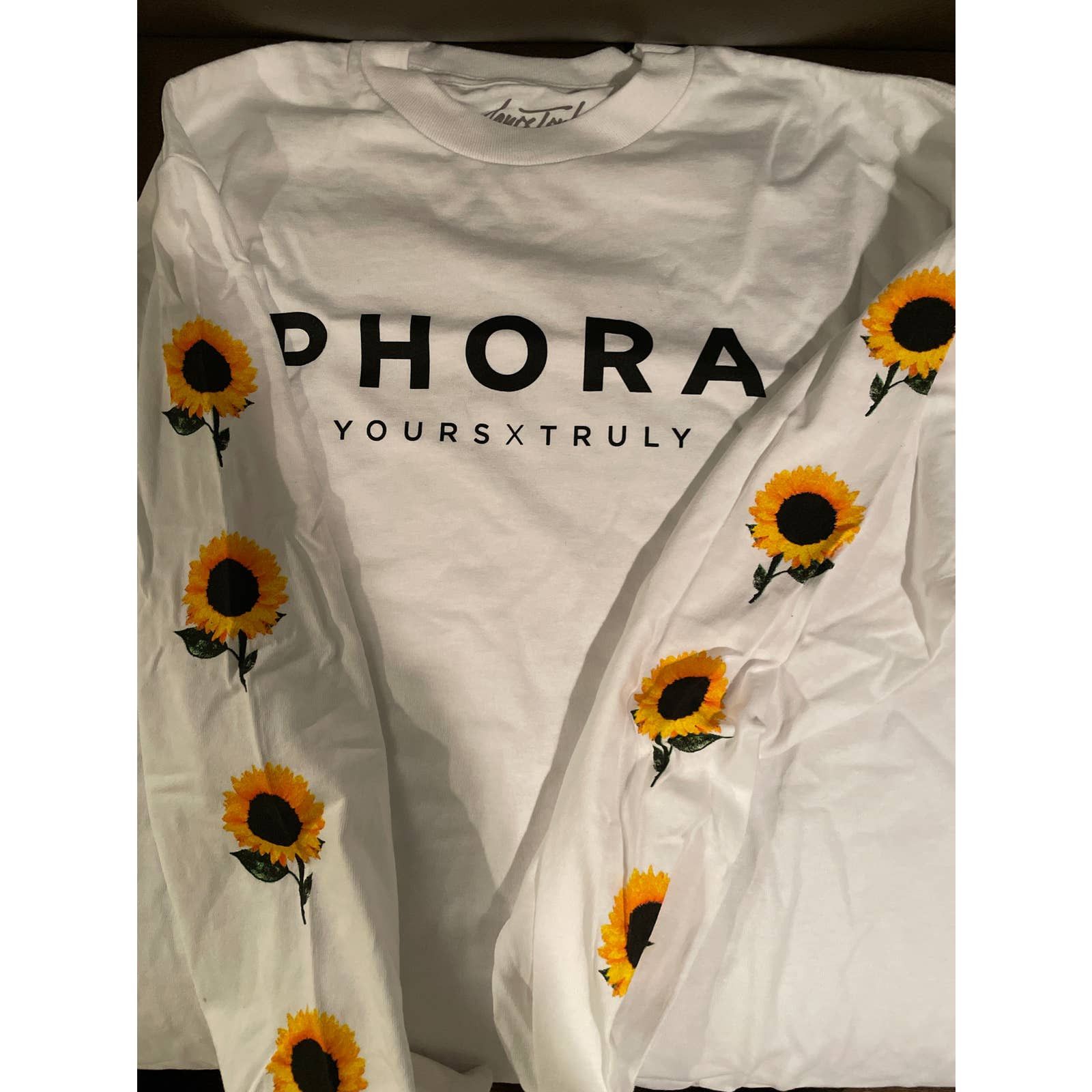 Other Yours Truly Clothing x Phora Sunflower LS medium | Grailed