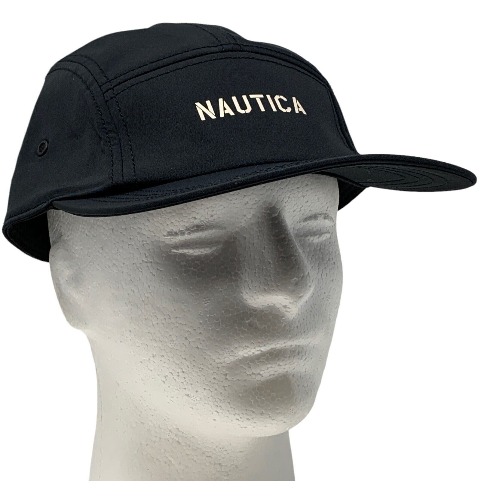 Nautica Nautica Strapback Camp Hat Black 5 Five Panel Baseball Cap ...