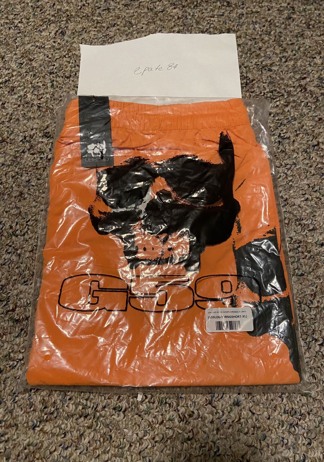 G59 Records $uicideboy$ G59 Orange Shorts | Grailed