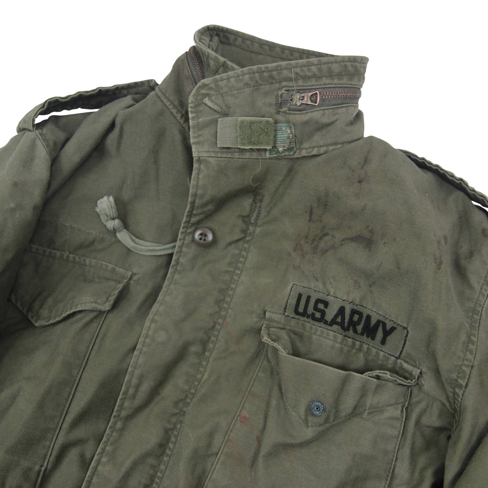Vintage Vintage Military Surplus US Arm OG-107 Cold Weather Jacket ...