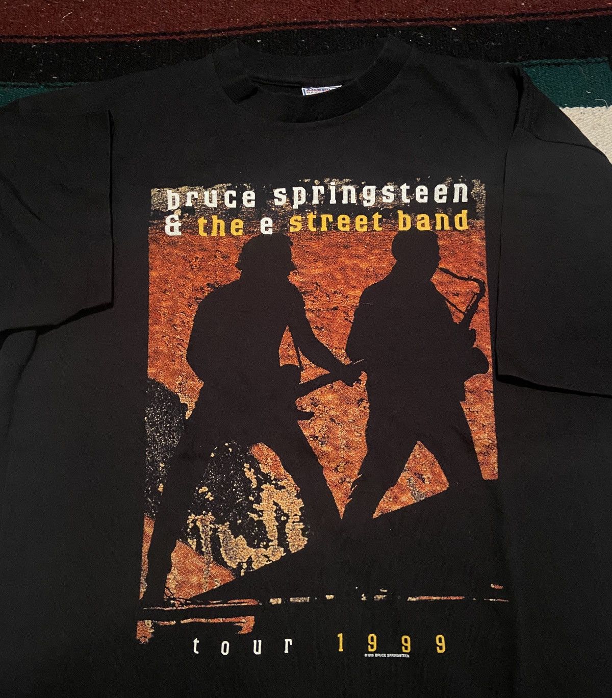 Band Tees × Other × Vintage Vintage 90s Bruce Springsteen & The e ...