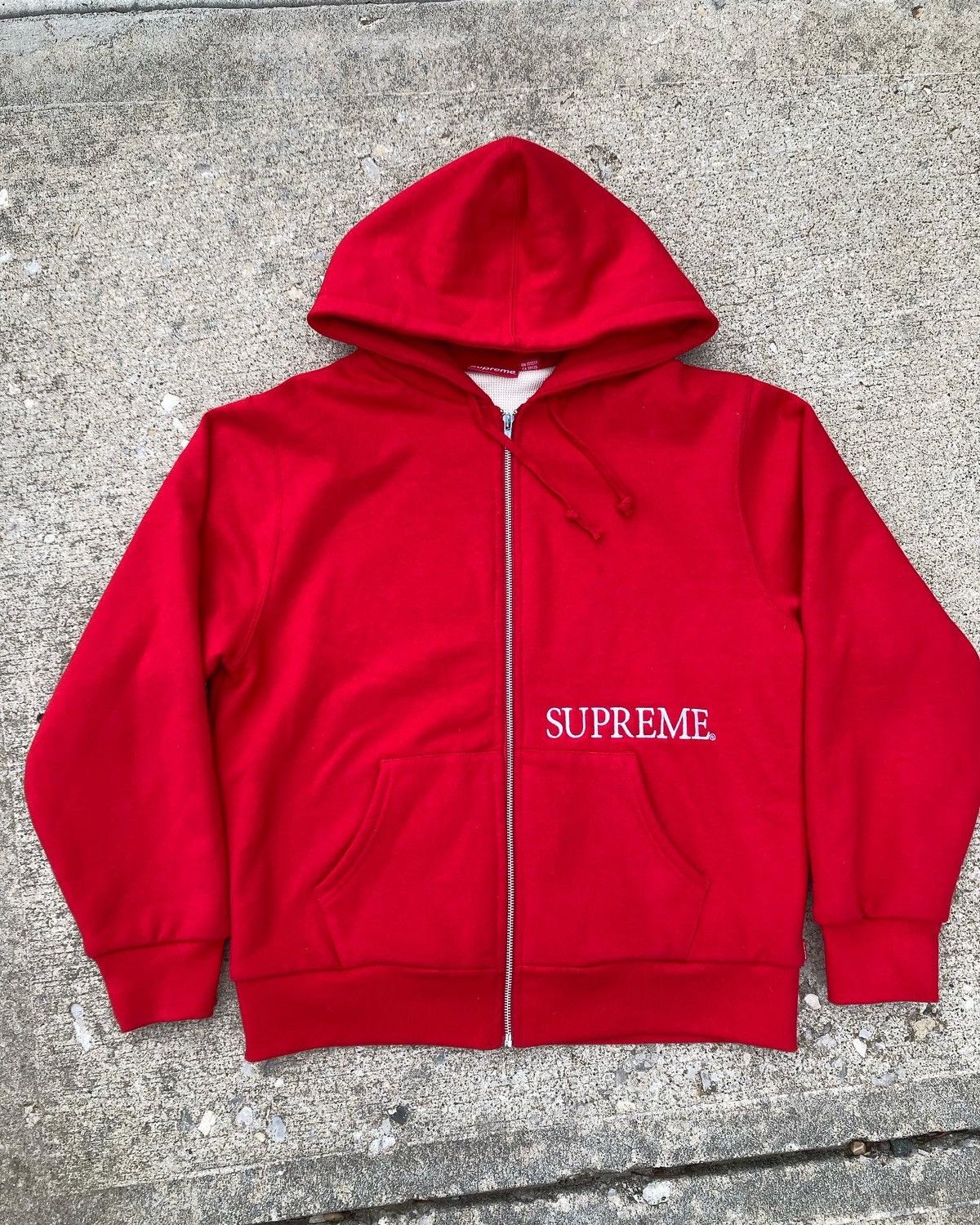 Supreme Supreme Thermal Zip Up FW19 | Grailed
