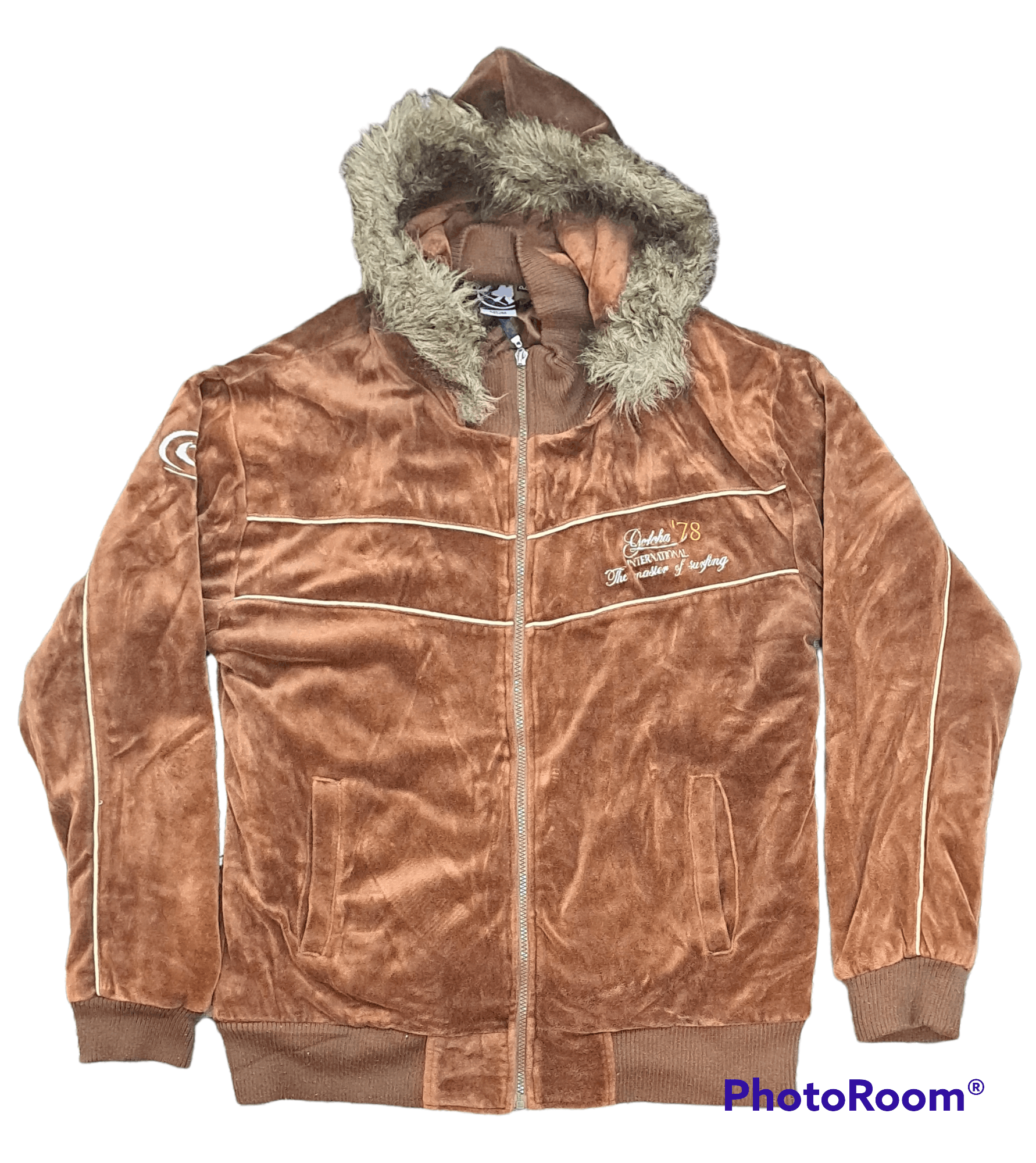 Gotcha × Streetwear × Velvet Gotcha velvet design with hoodie | Grailed