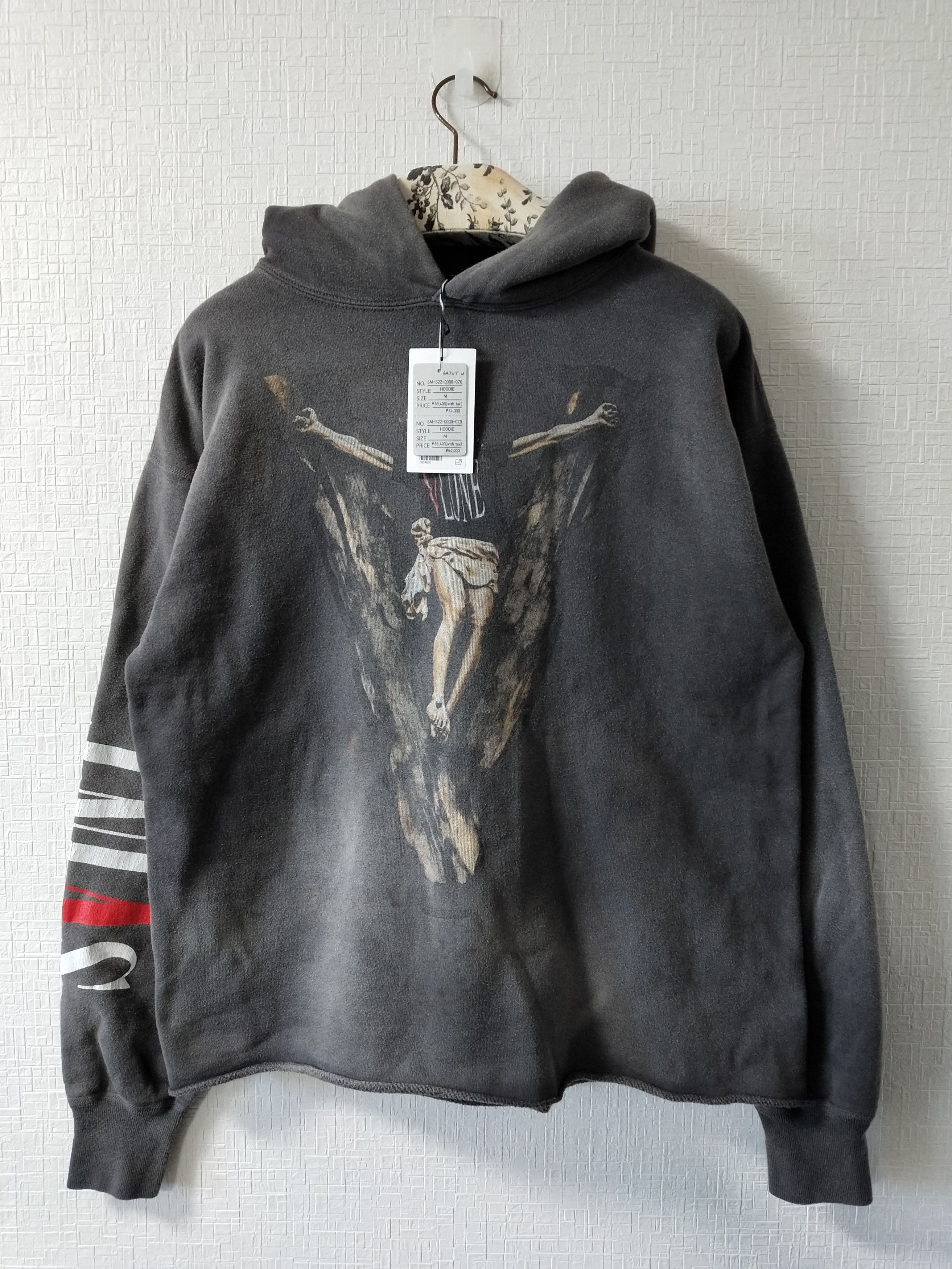 Saint Michael × Vlone Vlone 'Jesus' Hoodie | Grailed