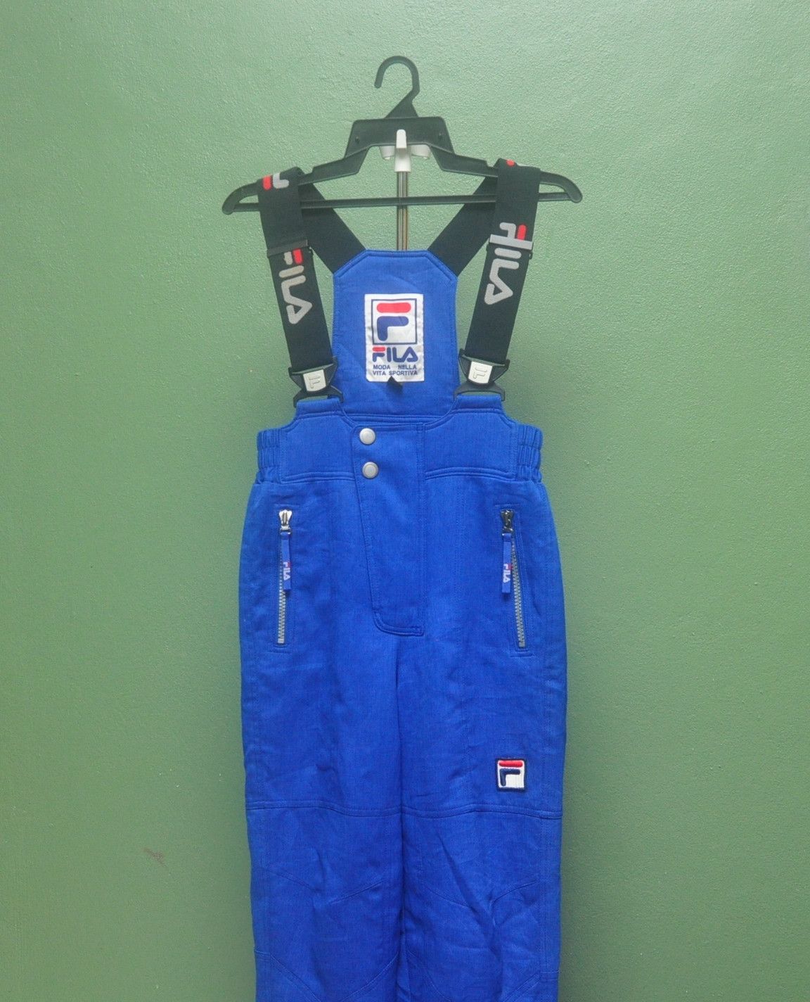 Fila × Ski × Vintage Vtg Fila Ski Pant Multicolour Travis Scott Style ...