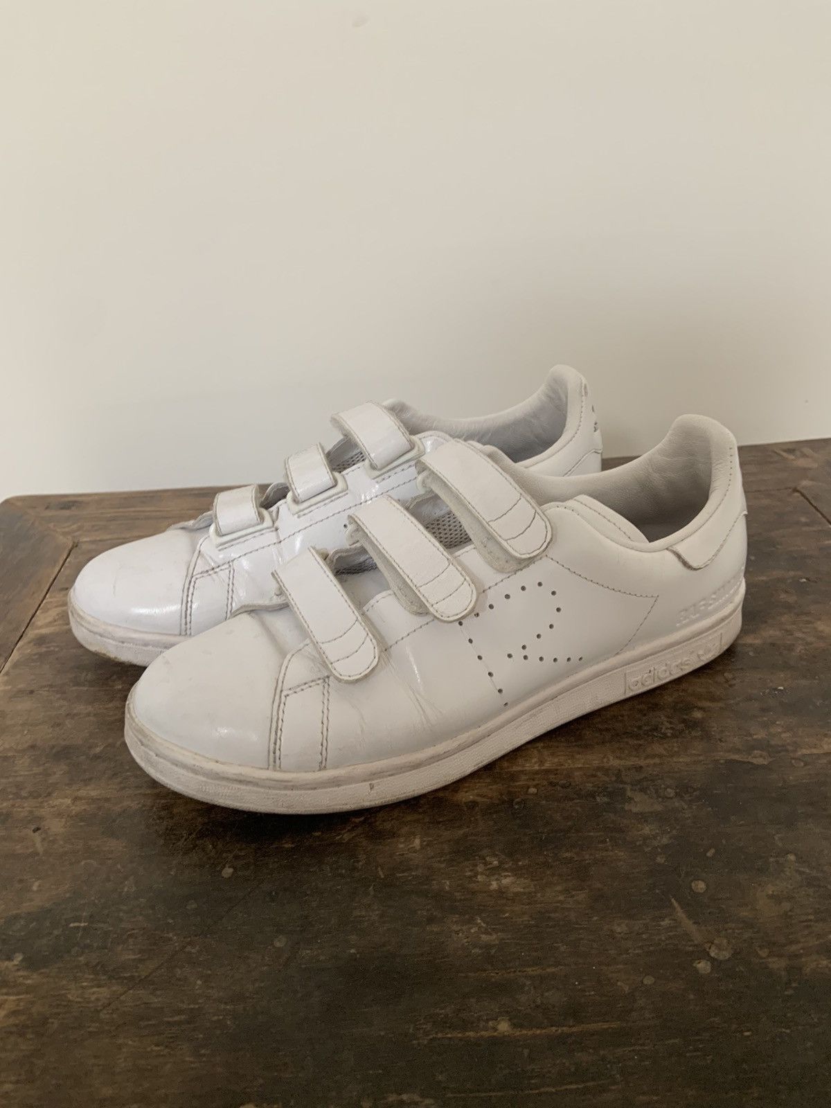 Raf Simons RAF Simons x Adidas - Velcro Stan Smiths | Grailed