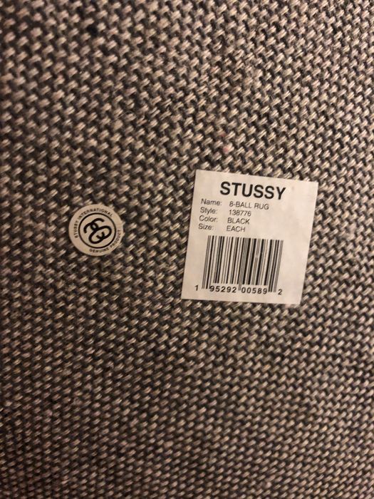 Stussy [SOLD] Stussy 8 Ball Rug | Grailed