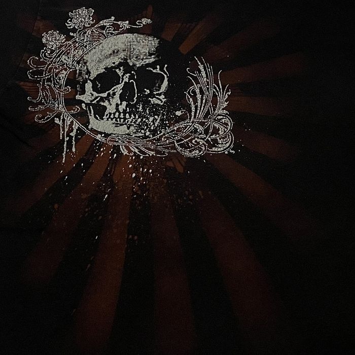 Skulls No Boundaries Wings Skulls Y2K Fashion Style Tee Streetwear ...