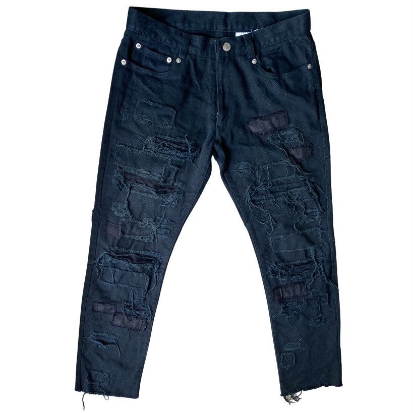 Japanese Brand Sexy Dynamite London Scab Jeans crust punk | Grailed