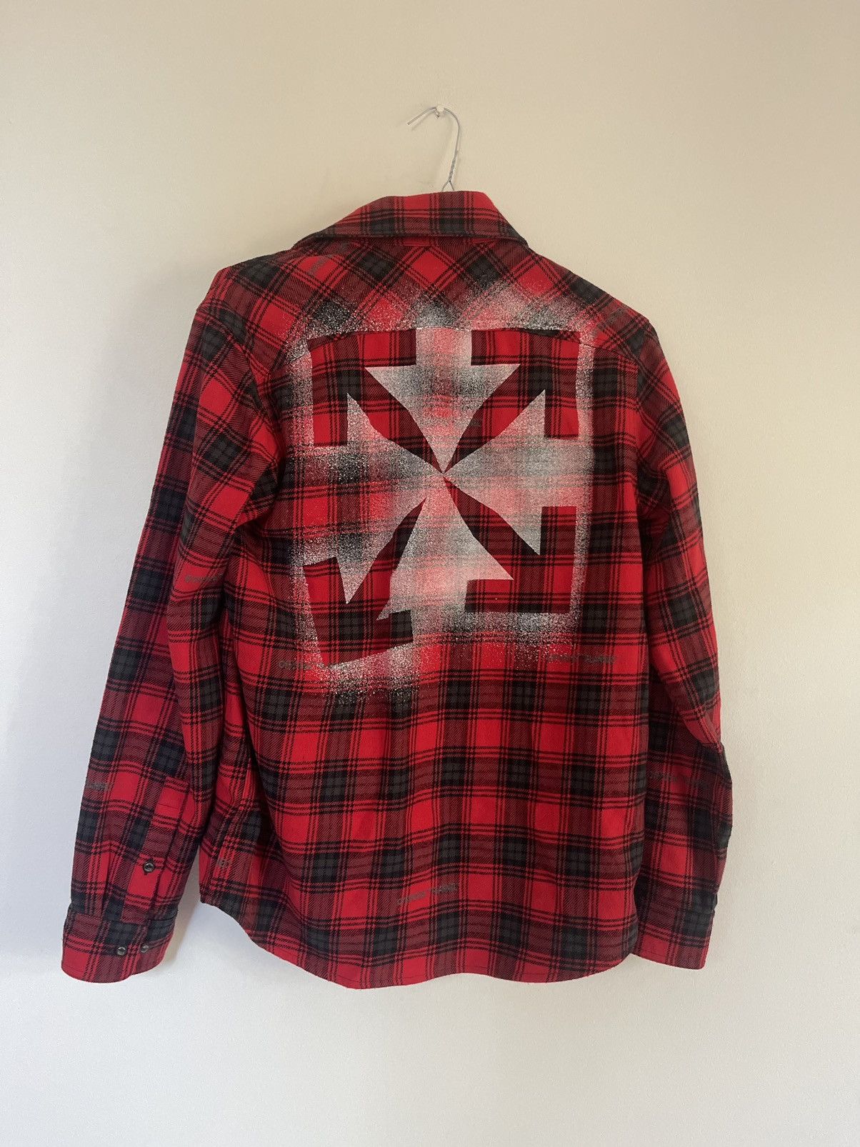 Off-White Off white flannel | Grailed