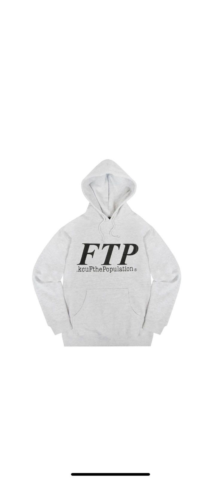 Fuck The Population FTP OG Logo Pullover Hoodie | Grailed