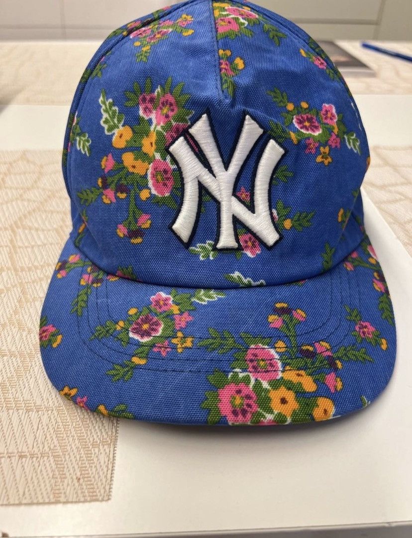 Gucci Gucci New Yankees Floral Cap | Grailed