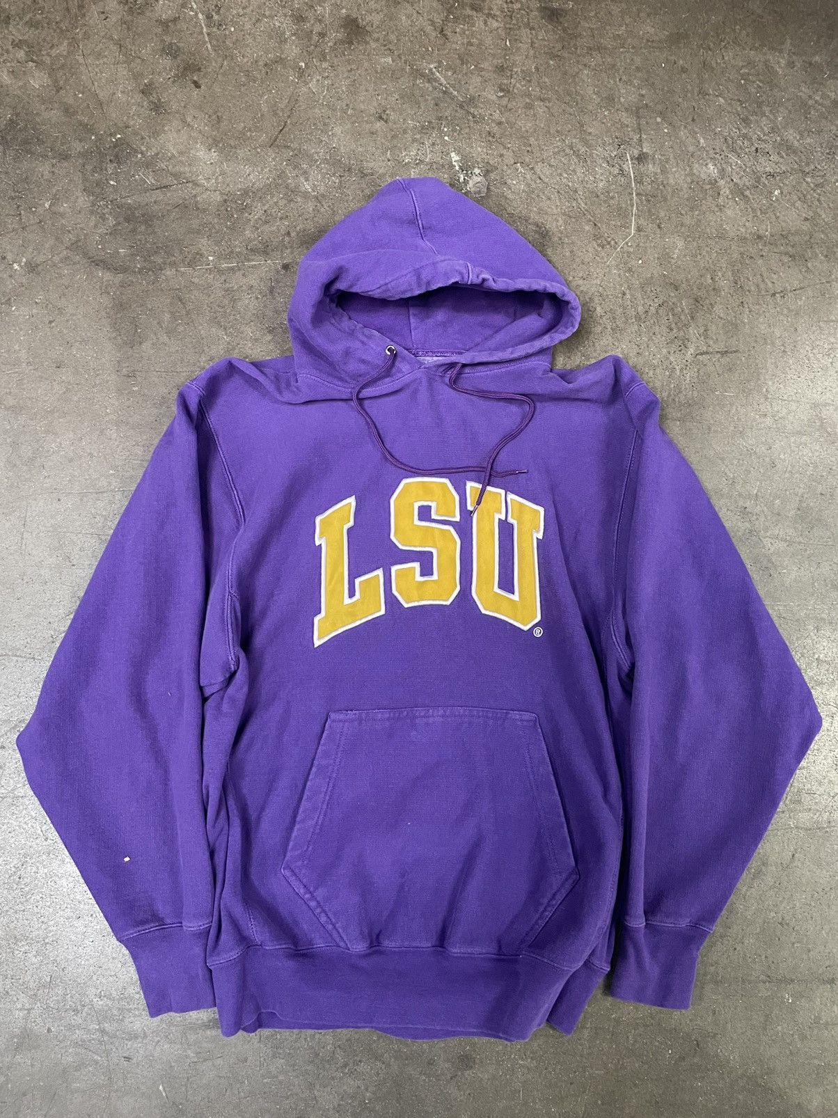 Steve And Barrys × Streetwear × Vintage Vintage LSU Hoodie Heavyweight ...