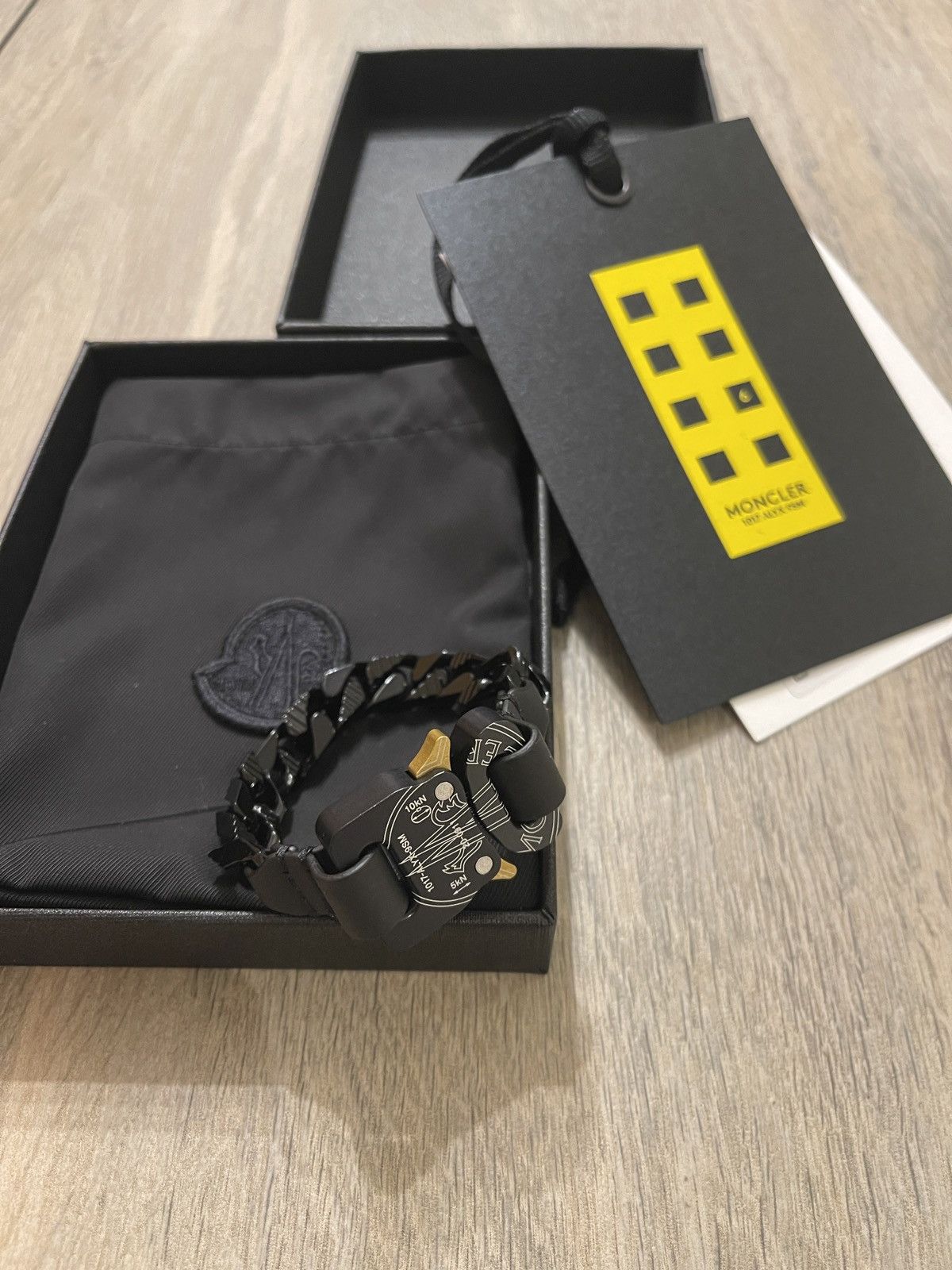 1017 ALYX 9SM × Alyx × Moncler Moncler Alyx bracelet | Grailed