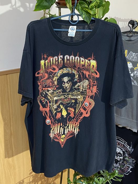 Tour Tee 2012-2013 Alice Cooper Cosplay "Edward Scissorhands" T-shirt ...