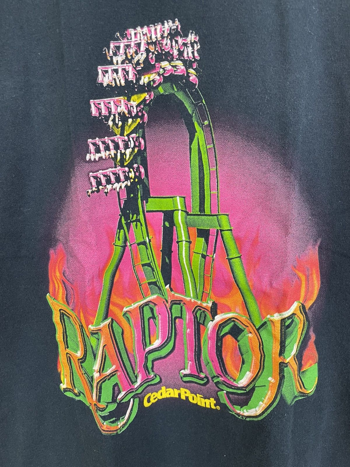 Vintage Vintage Cedar Point Raptor Amusement Park Roller Coaster | Grailed