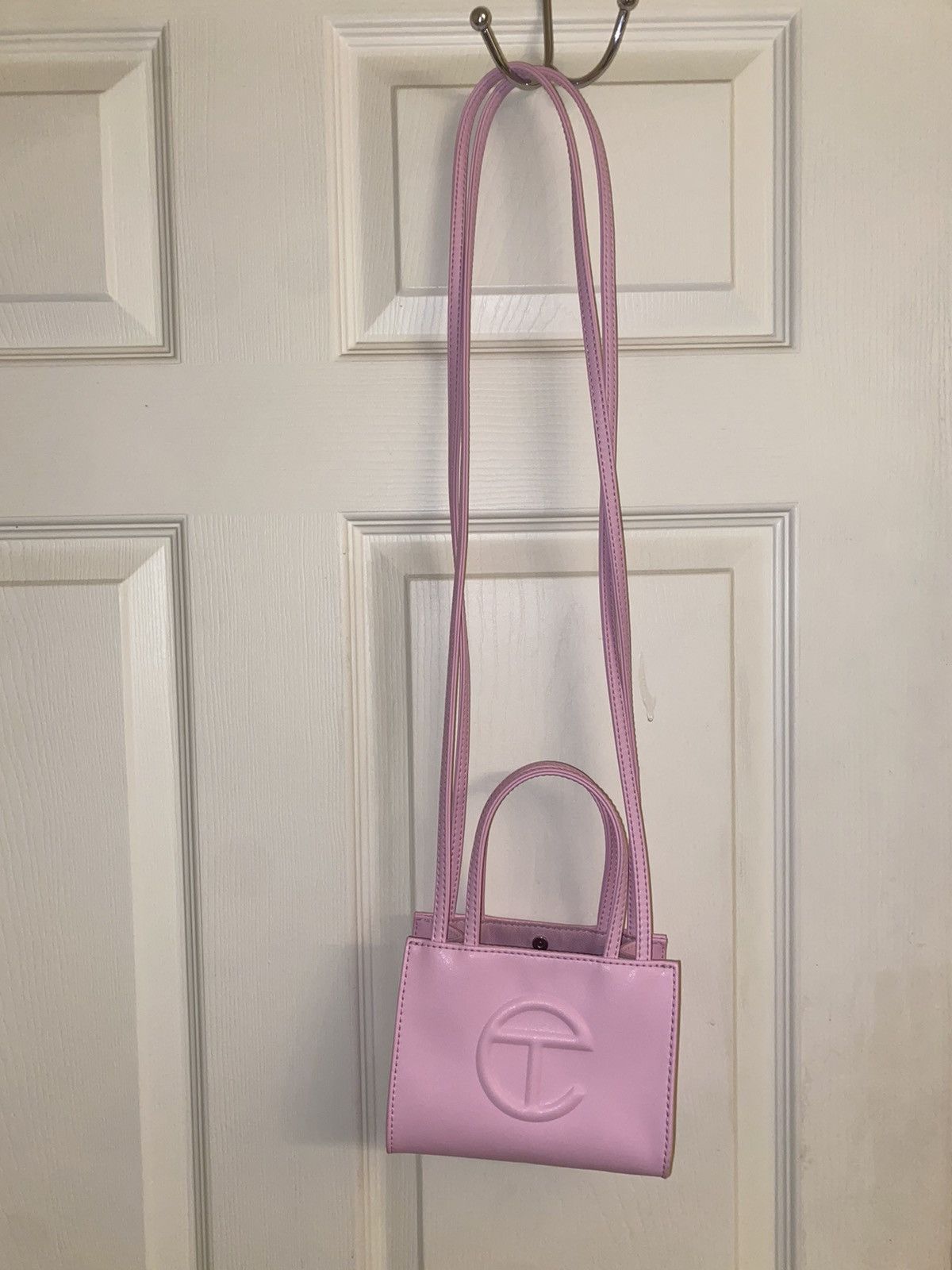 Telfar SMALL BUBBLEGUM PINK TELFAR | Grailed