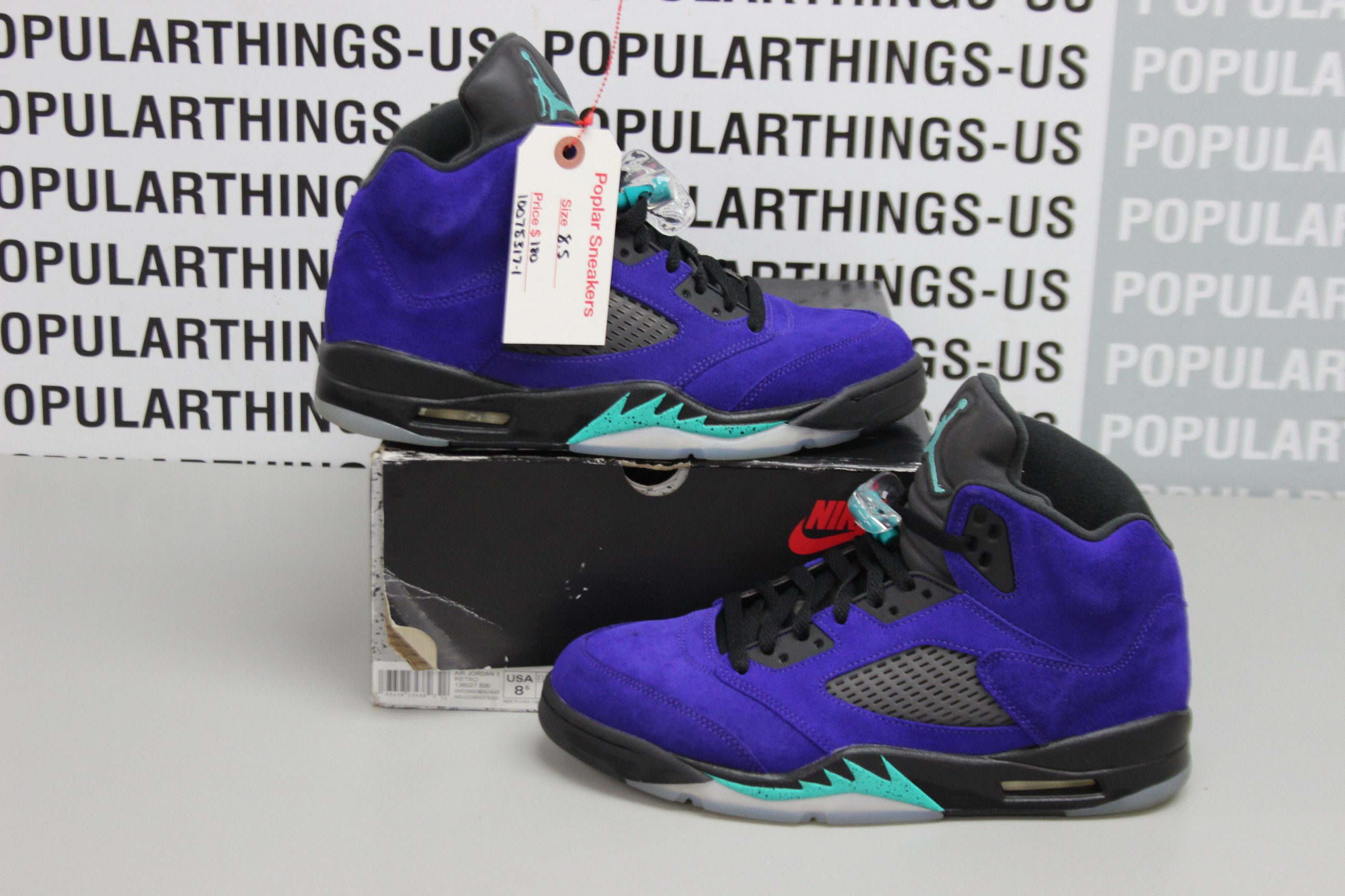 Jordan Brand Air Jordan 5 Retro Alternate Grape Sz 8.5 | Grailed