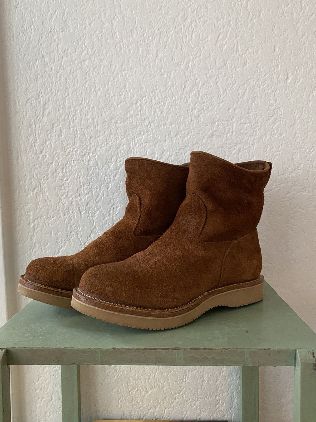 Viberg Roper - Aged Bark Roughout (Viberg 7) | Grailed