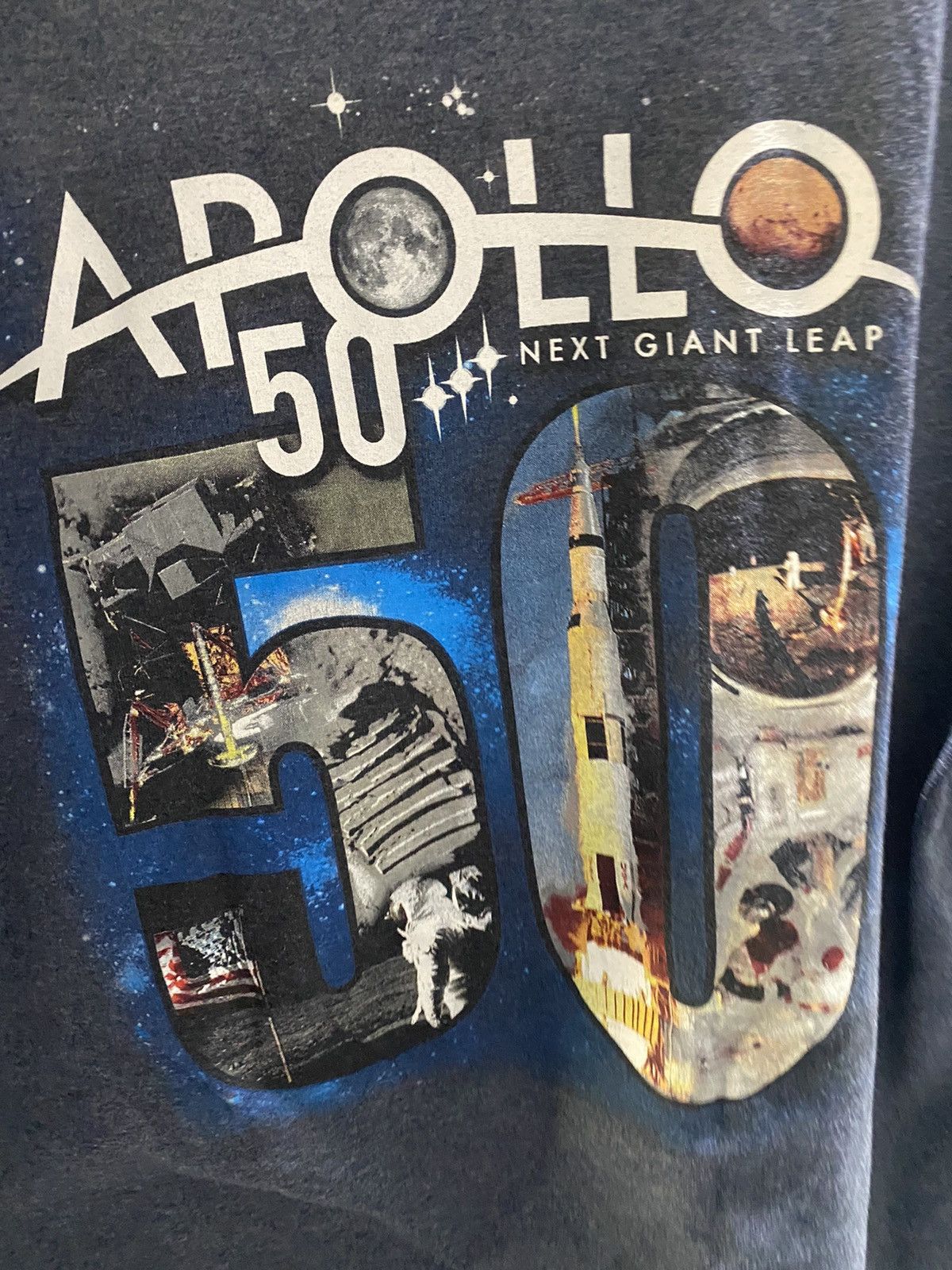 Japanese Brand × Streetwear × Vintage NASA Apollo 11 Anniversary Tee ...