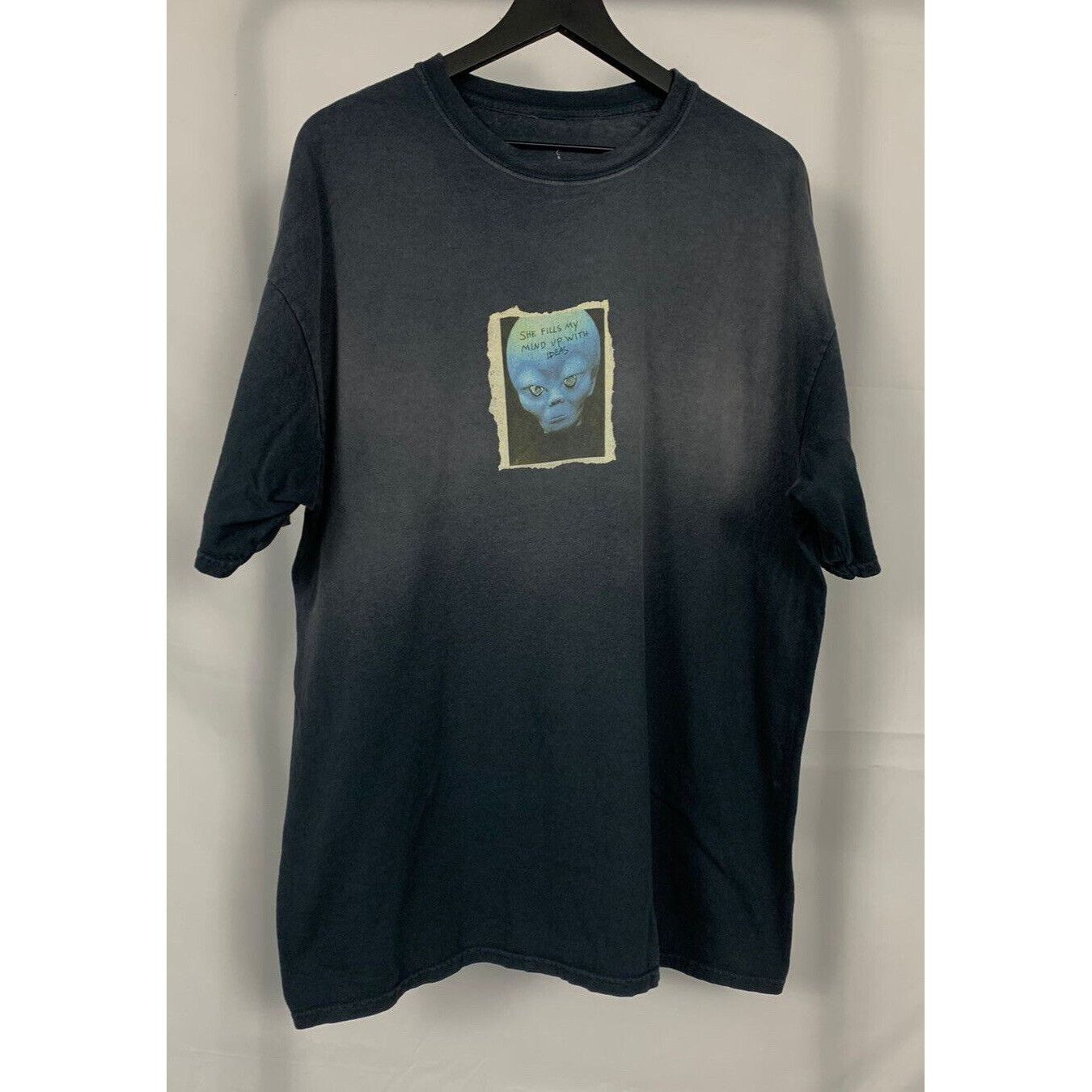 Vintage Travis Scott Alien She Fills My Mind With Ideas Cactus XXL ...